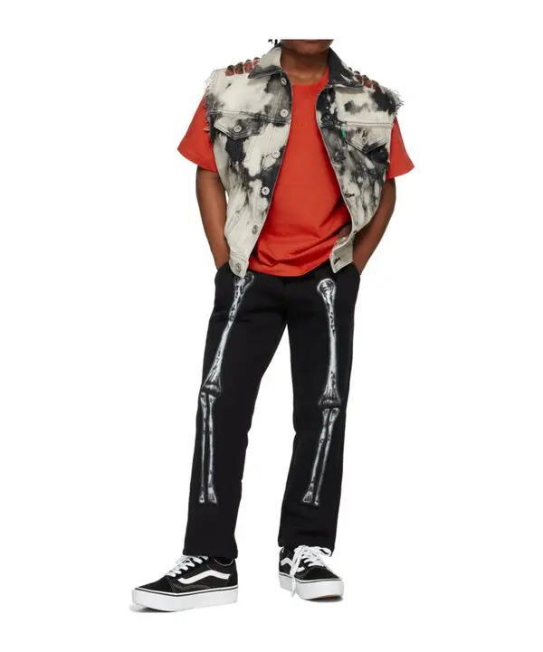 DOUBLET Punk Collared Denim Vest