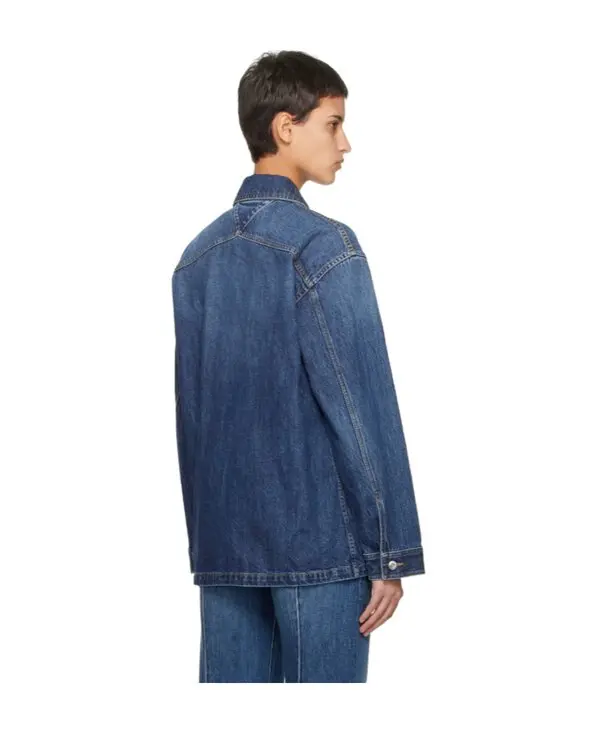 Bottega Veneta Single-breasted Denim Jacket