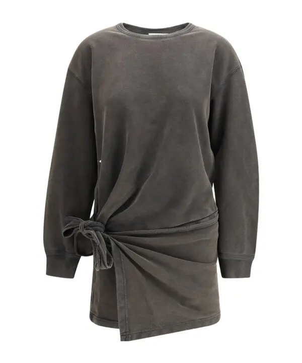 Isabel Marant Étoile Zae Fleece Mini Dress - Black