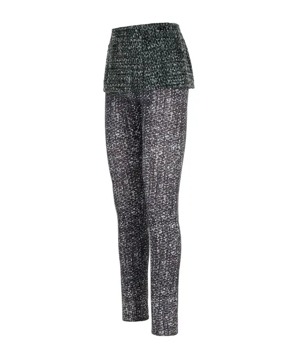 DIESEL® Miniskirt Layered Leggings