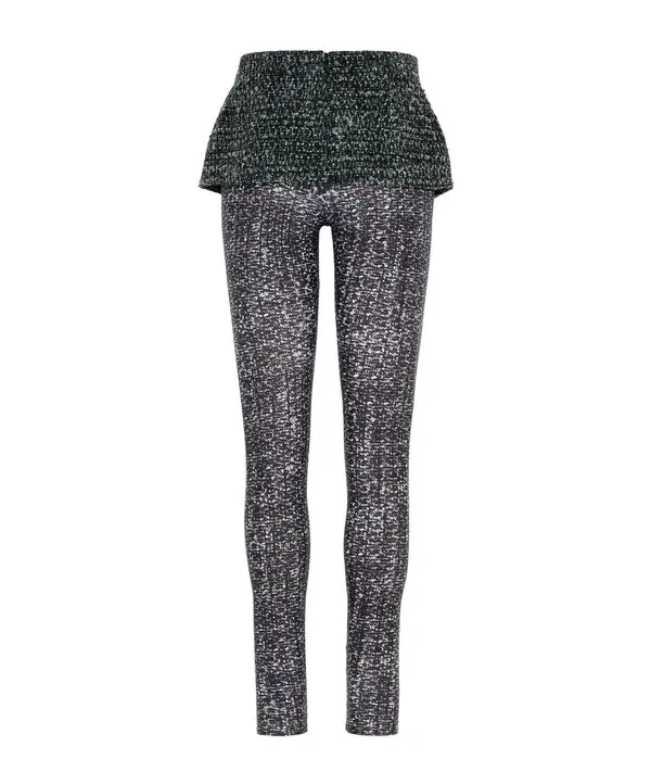 DIESEL® Miniskirt Layered Leggings