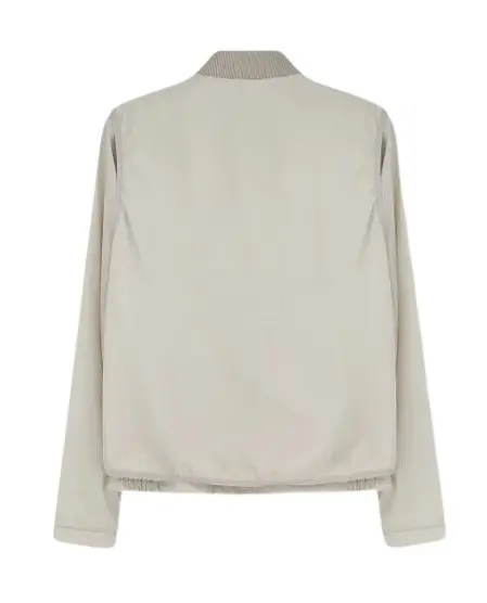 Moncler Logo Patch Detachable-sleeve Jacket - Beige