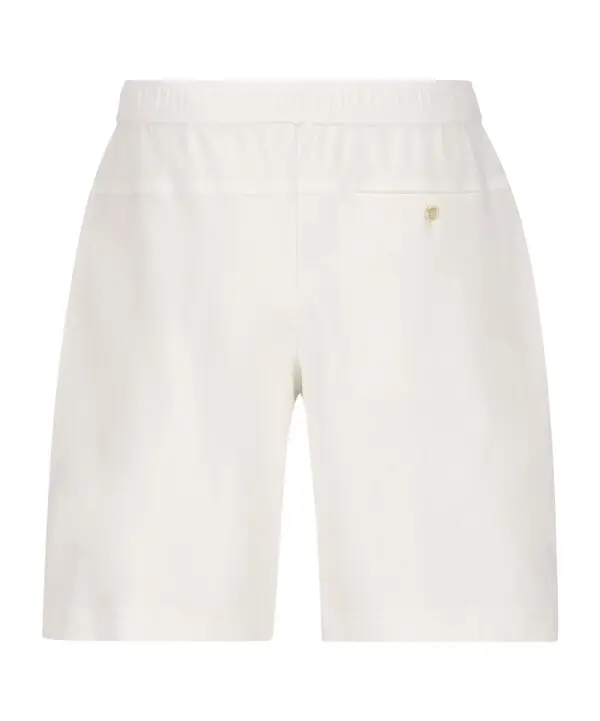 Brunello Cucinelli Logo Detailed Loose Fit Shorts