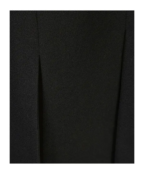 Fendi Midi Skirt With Side Zippers