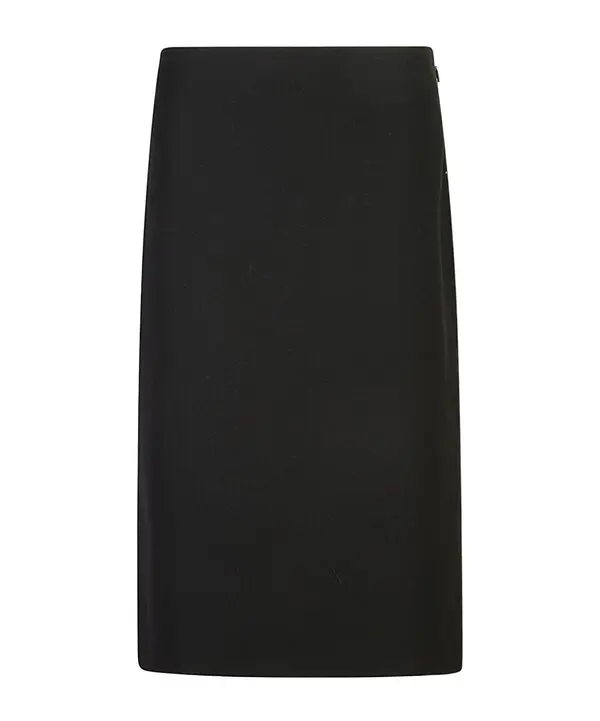 Fendi Midi Skirt With Side Zippers