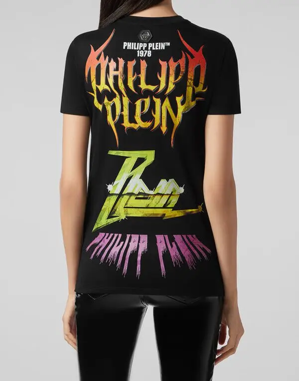 Philipp Plein Teddy Of Death" Graphic T-shirt