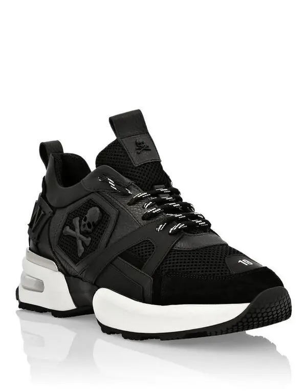 Philipp Plein Logo Detail Lace-up Sneakers