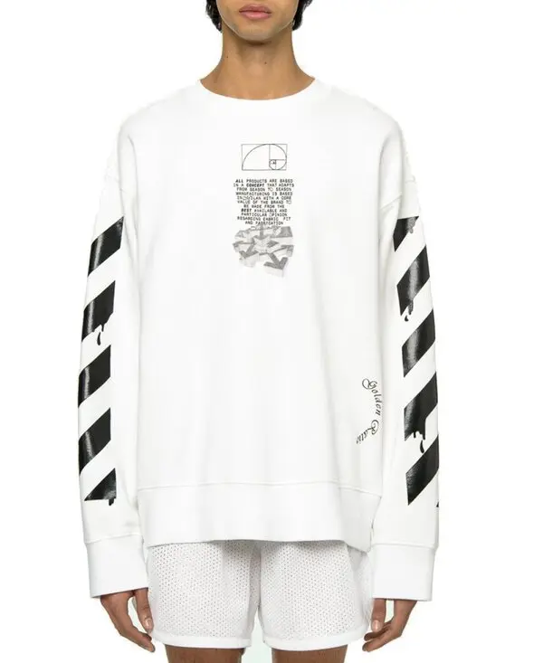 Off-White Dripping Arrows Sweatshirt