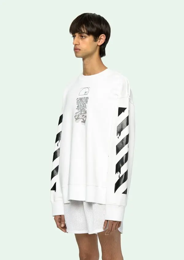 Off-White Dripping Arrows Sweatshirt