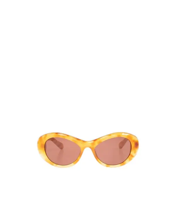 Jacquemus Cat Eye Frame Sunglasses - Nude