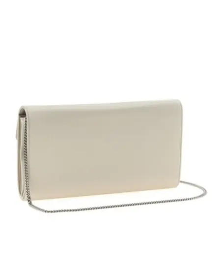 ROGER VIVIER Efflorescence Jewel Embellished Clutch - Grey