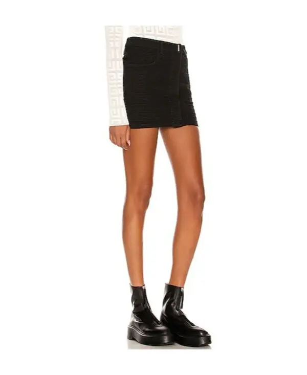 Givenchy Mid-rise Monogram Mini Skirt