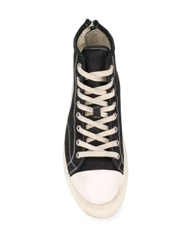 R13 Flatform High-top Sneakers