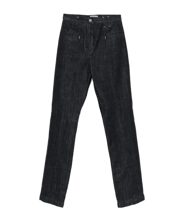 Jacquemus Le De-nimes Norma Cropped Jeans