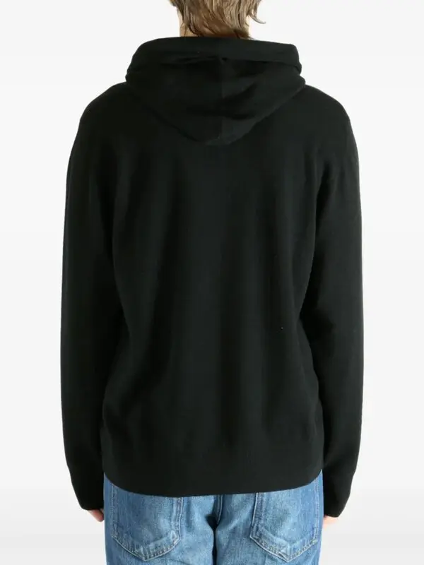 Givenchy Paris Signature Embroidered Drawstring Hoodie