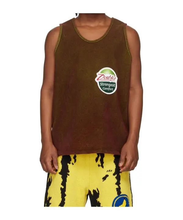 DOUBLET Embroidered Logo Patch Vest