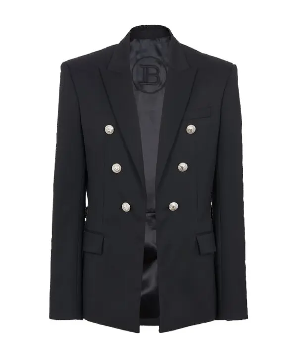 Balmain Single Breasted Tailored Blazer