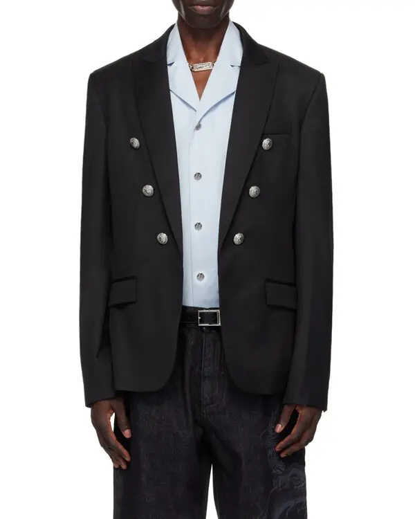 Balmain Single Breasted Tailored Blazer