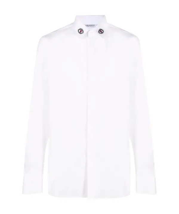 Neil Barrett Eye Printed Button Shirt