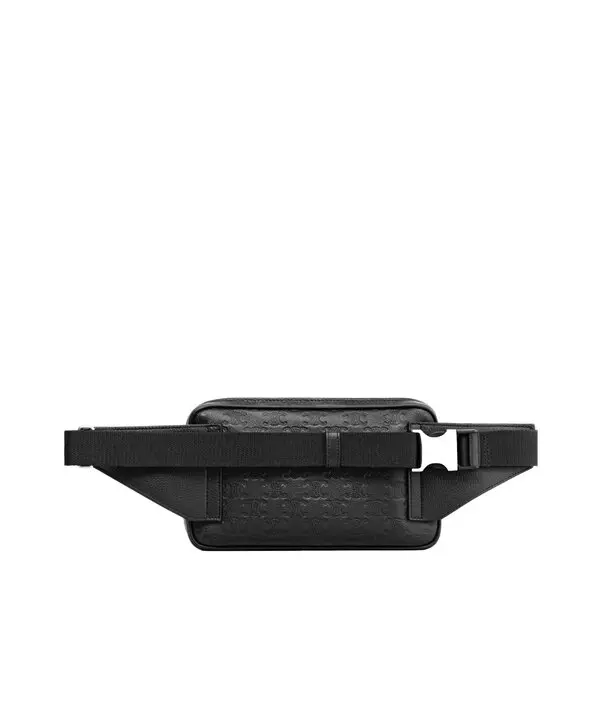 Celine Belt Bag In Embossed Calfskin