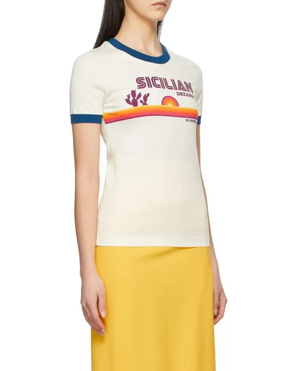 Dolce & Gabbana Sicilian Dreamin' Graphic T-shirt