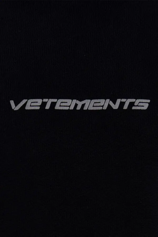 Vetements Logo Stripe Hoodie