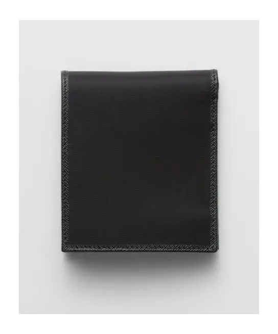 Prada Logo Plaque Wallet