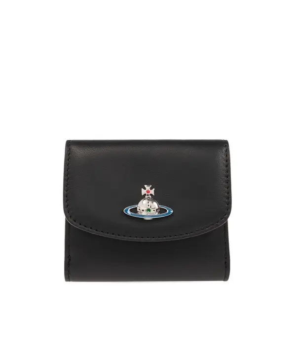 VIVIENNE WESTWOOD Logo Wallet - Black