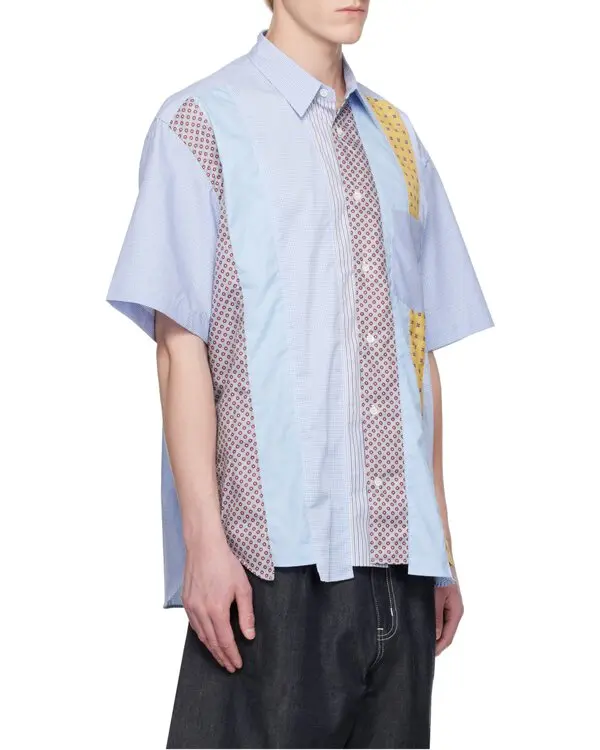 Comme Des Garçons Homme Patchwork Shirt