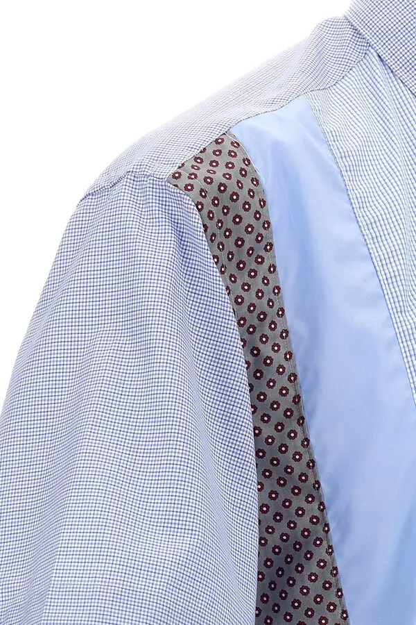 Comme Des Garçons Homme Patchwork Shirt
