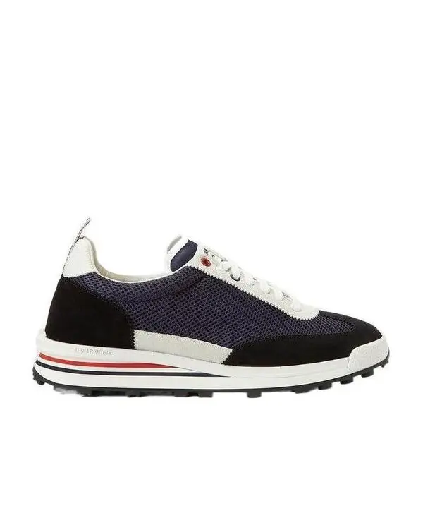 Thom Browne Tech Runner Sneakers - Navy Blue