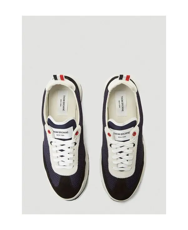 Thom Browne Tech Runner Sneakers - Navy Blue