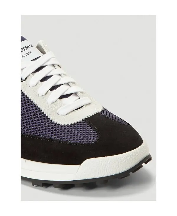 Thom Browne Tech Runner Sneakers - Navy Blue