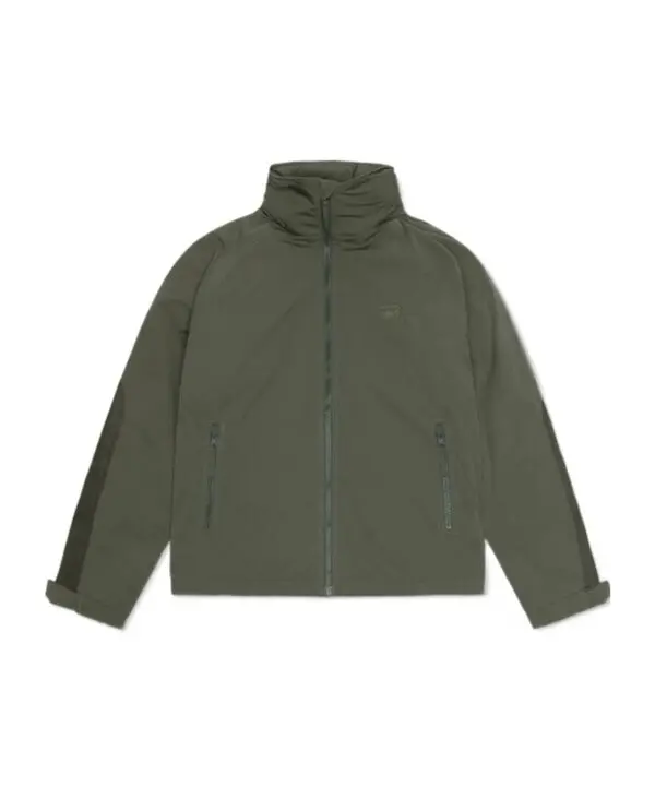 StÜssy Long-sleeved Zip-up Jacket With Logo Detail