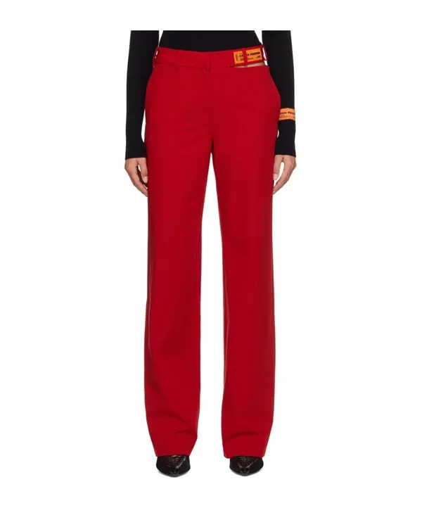 Heron Preston Cut-out Wide Leg Trousers