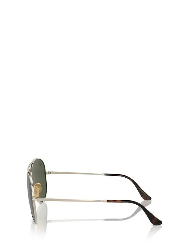 Ray-ban Aviator Titanium Sunglasses - Green