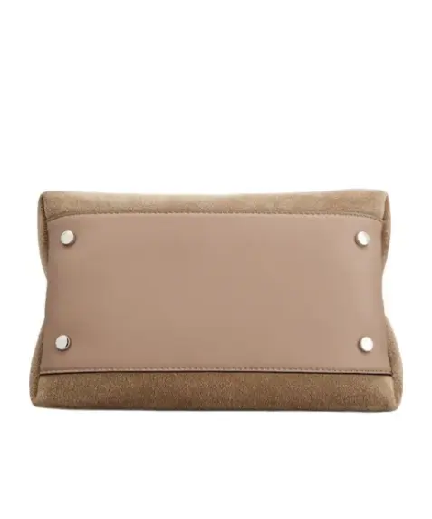 TOD'S Logo Embossed Mini Crossbody Bag - Brown