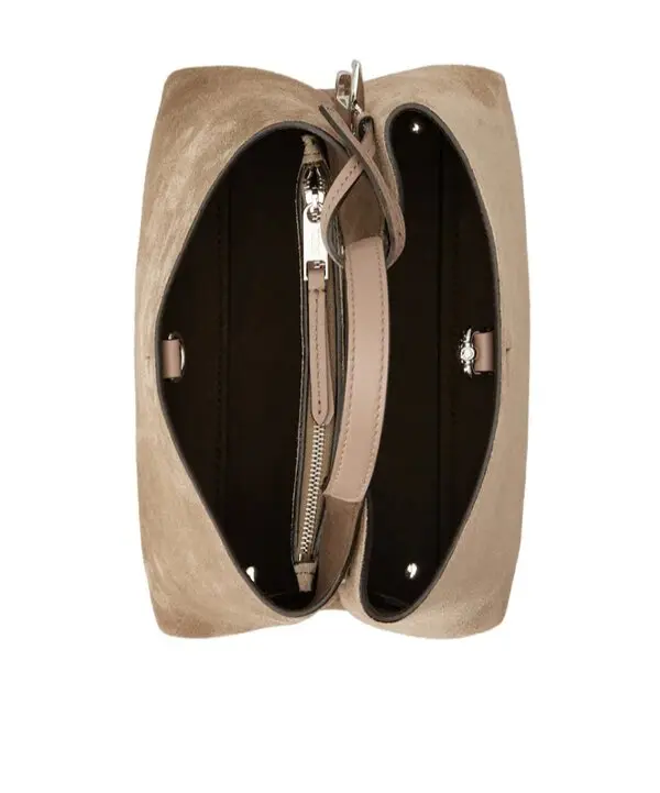 TOD'S Logo Embossed Mini Crossbody Bag - Brown