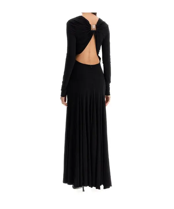 Christopher Esber Long Sleeve Backless Gown