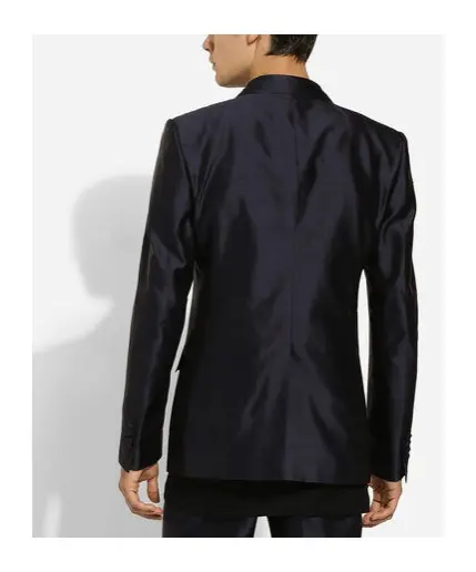 Dolce & Gabbana Dolce Gabbana Double-breasted Sicilia-fit Jacket - Black