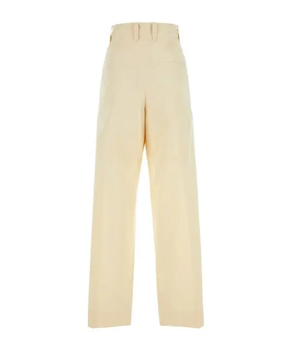 Bottega Veneta Pleated Wide Leg Trousers