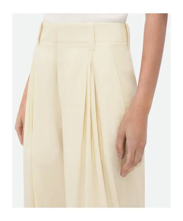 Bottega Veneta Pleated Wide Leg Trousers