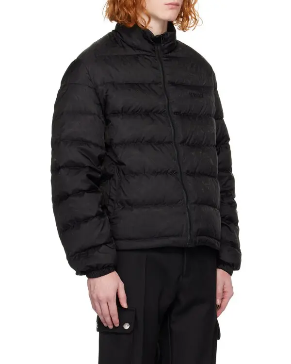 Versace Barocco-printed Padded Zip-up Jacket