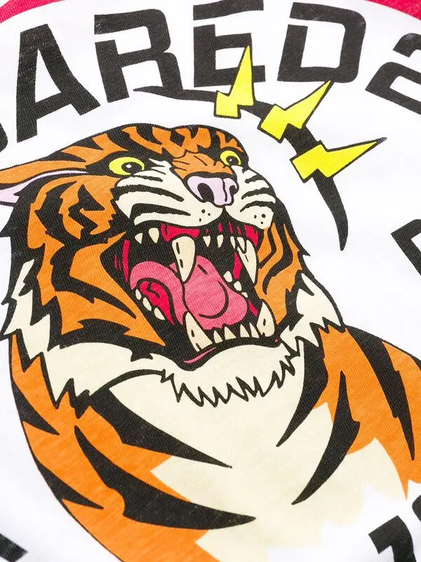 Dsquared2 Tiger Rider Printed T-shirt