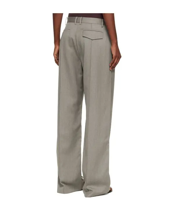 ST. AGNI Slim-fit Tailored Trousers