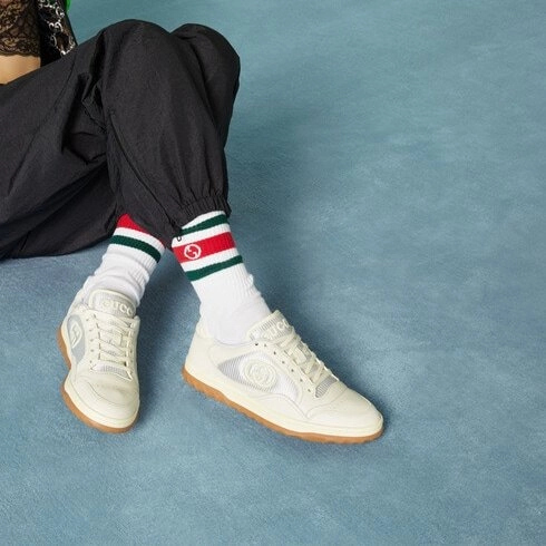 Gucci Mac 80 Low-top Sneakers - White