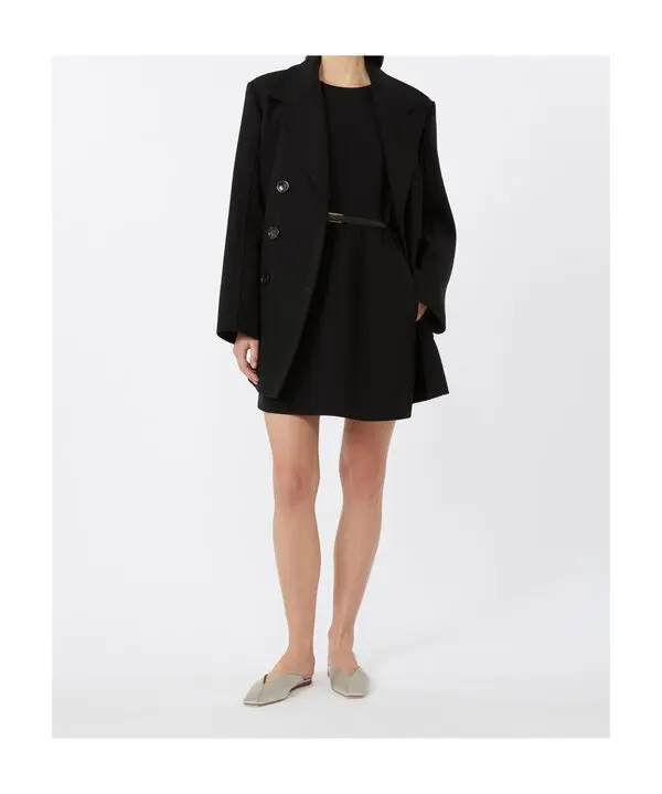 Max Mara Cady Mini Dress With Belt