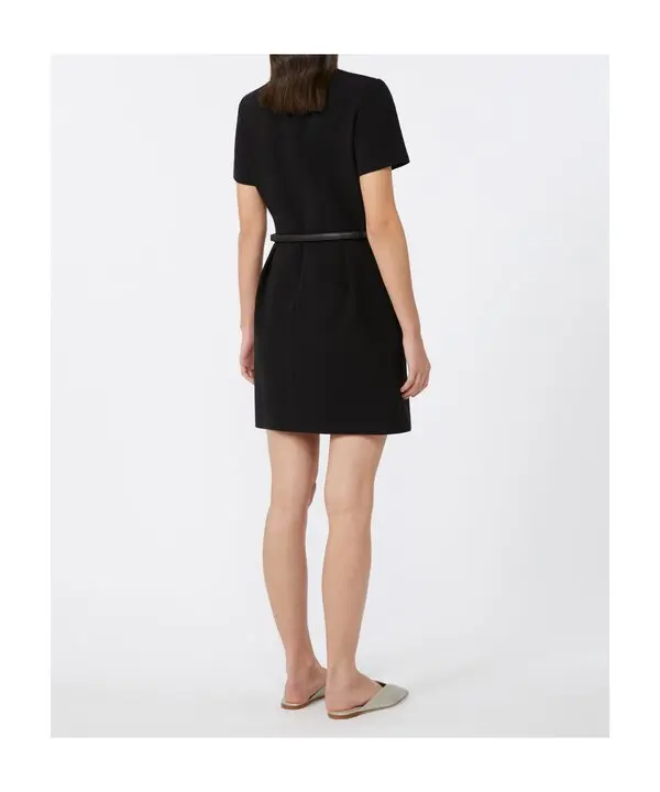 Max Mara Cady Mini Dress With Belt