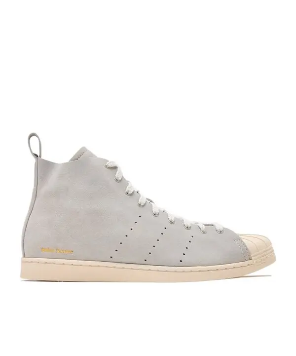 Adidas Originals X Wales Bonner Superstar High Top Sneakers - Gray