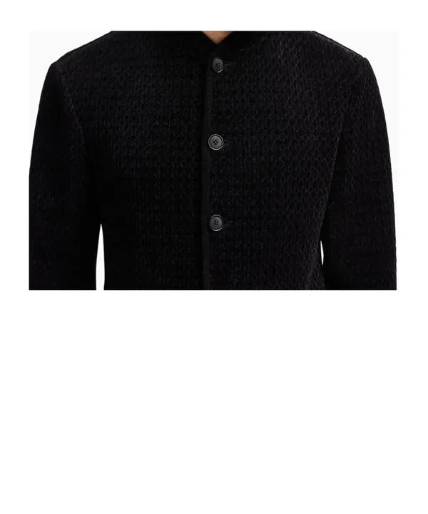 Giorgio Armani Single-breasted Jacket With Guru Collar